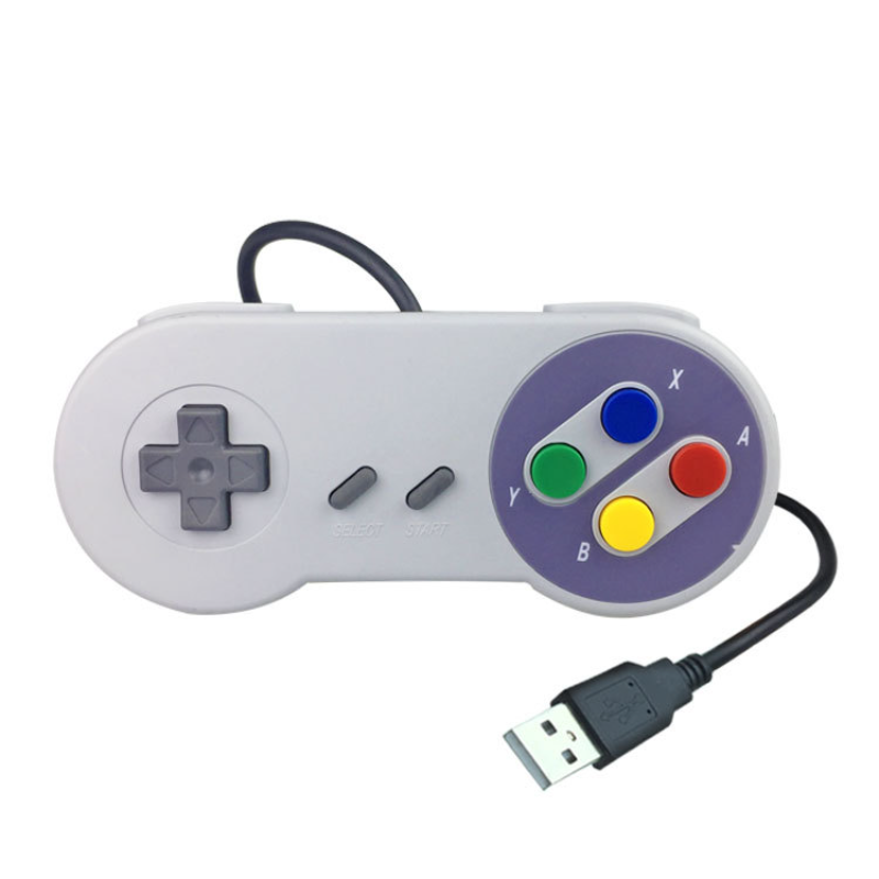 USB Controller/Gamepad til Raspberry Pi “SNES” layout