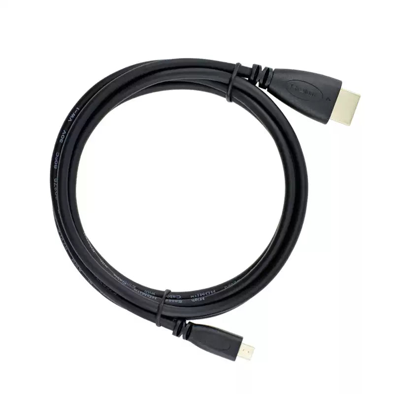 Raspberry Pi 4B micro HDMI to HDMI cable – eBits ApS