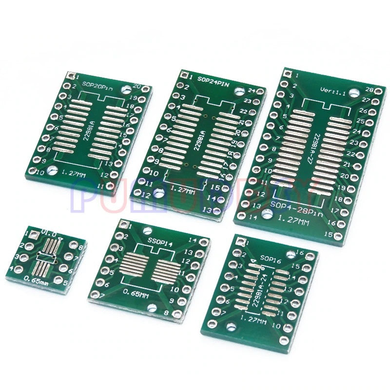 SMD breakout boards kit 30 dele
